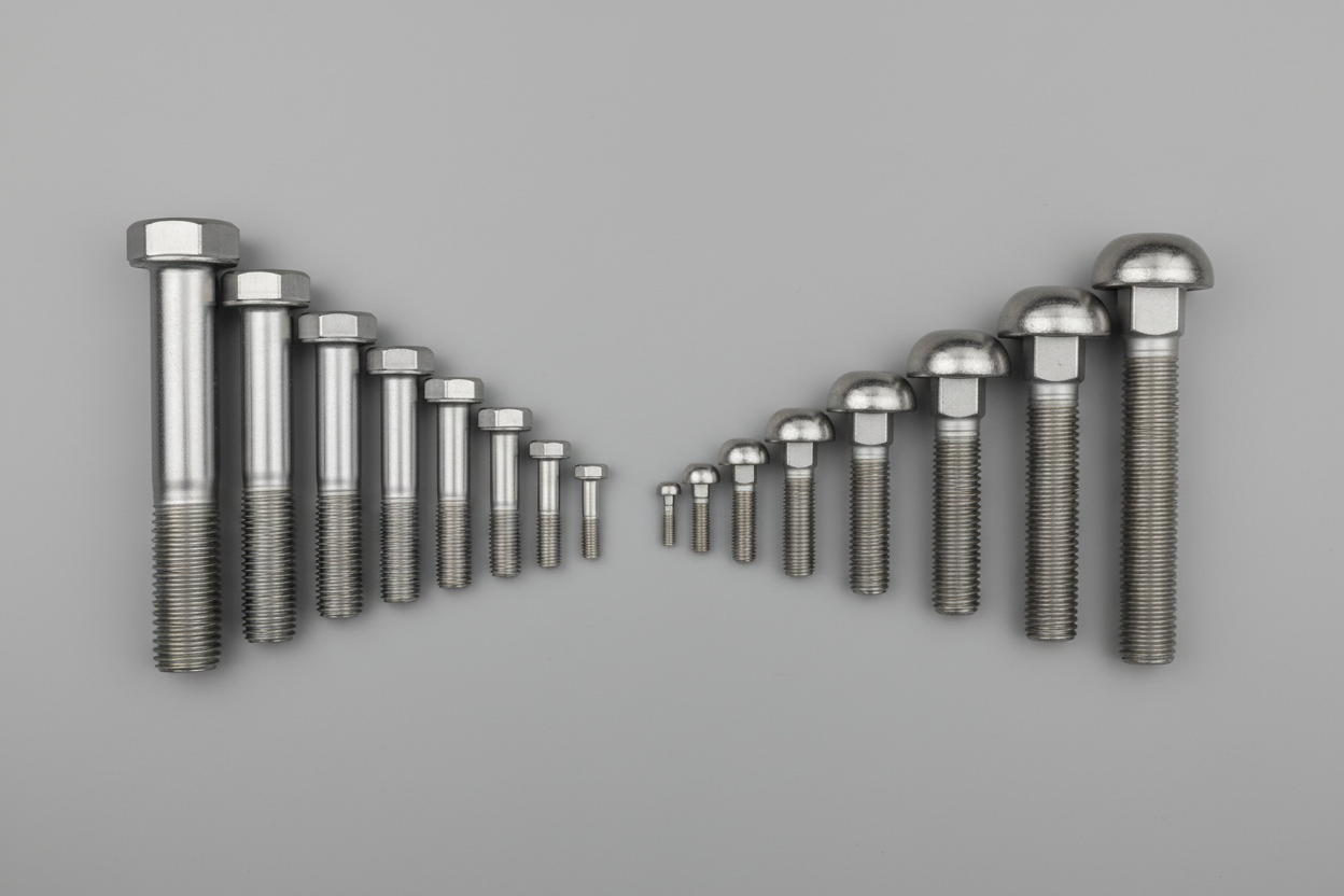 Hex Bolt vs Carriage Bolt: Which One Should You Use? – BoltsandNuts.com