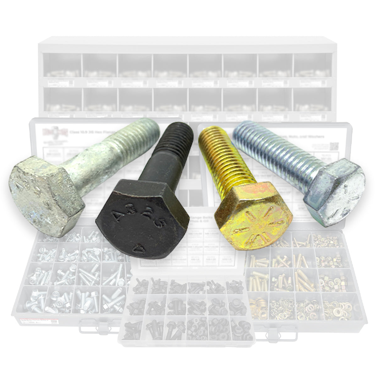 Bin Assortment Hex Cap Screws – BoltsandNuts.com