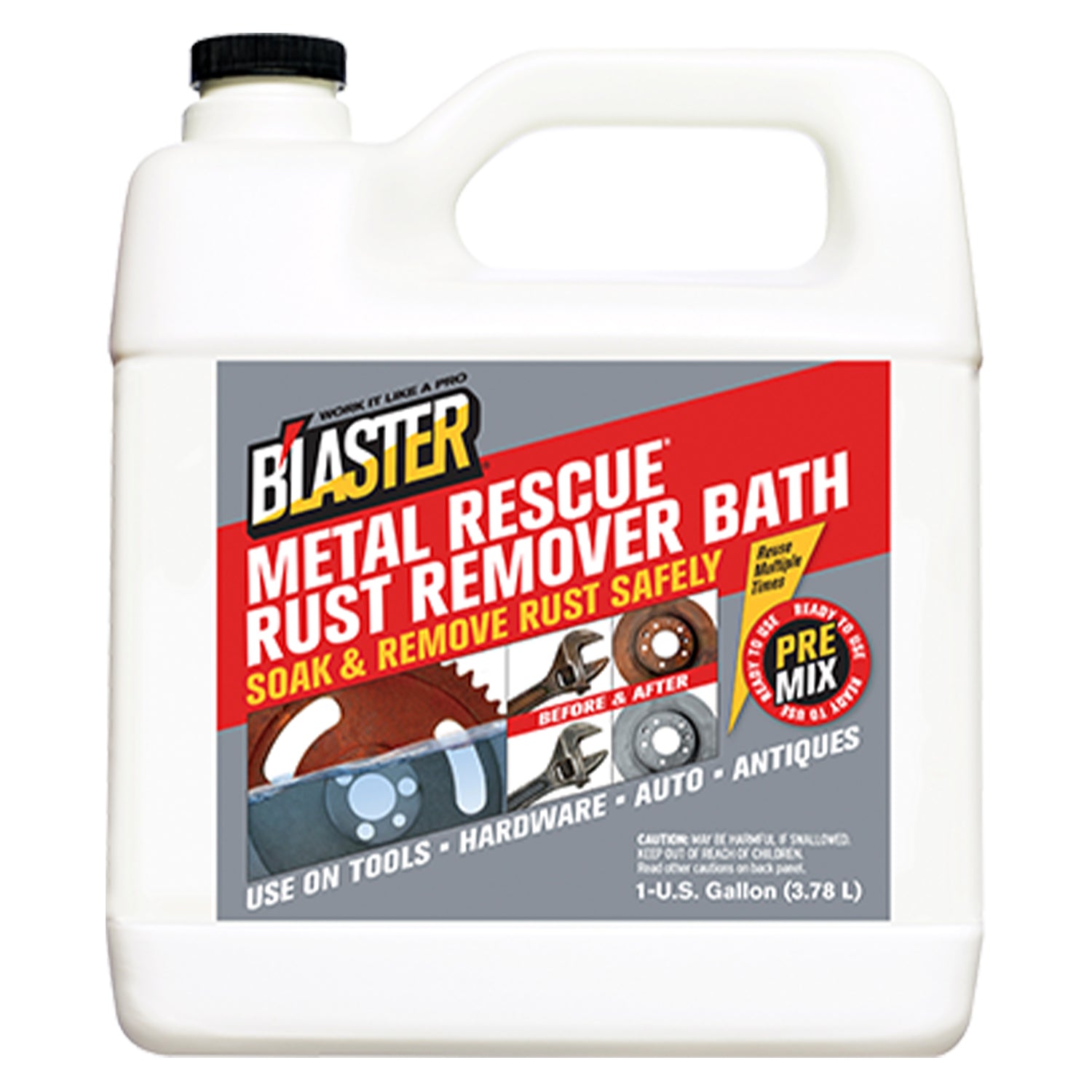 1 gal Metal Rescue Rust Remover Bath – BoltsandNuts.com