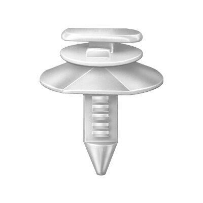 5/16"x3/4" White Nylon Triple Headed Door Trip Retainer – BoltsandNuts.com