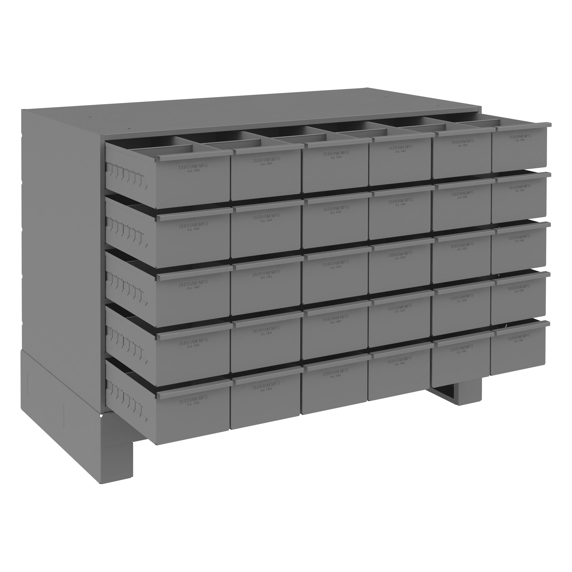 30 XL Drawer Metal Storage Rack Cabinet with Base – BoltsandNuts.com