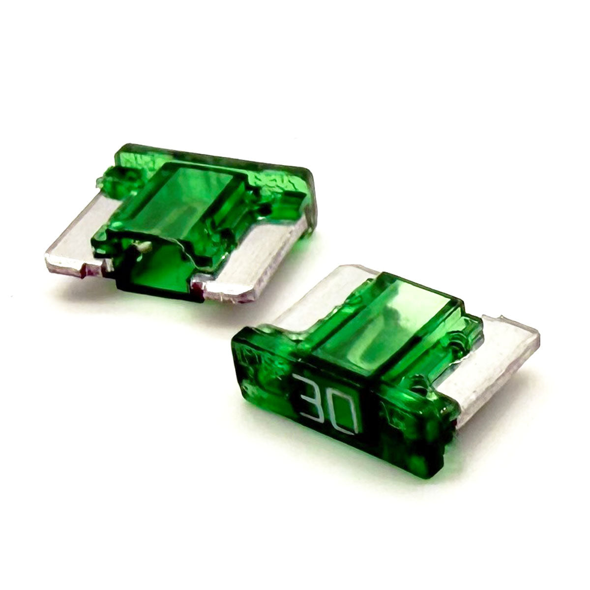 30AMP APS/ATT Low Profile Mini Blade Fuse 32V Green – BoltsandNuts.com