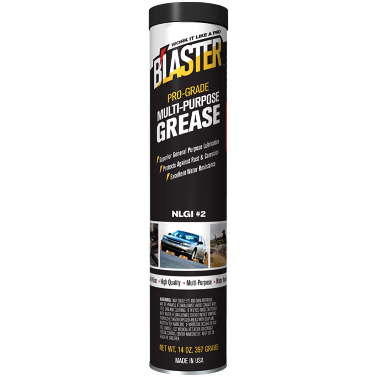 14 oz Pro-Grade Multi-Pupose Grease – BoltsandNuts.com