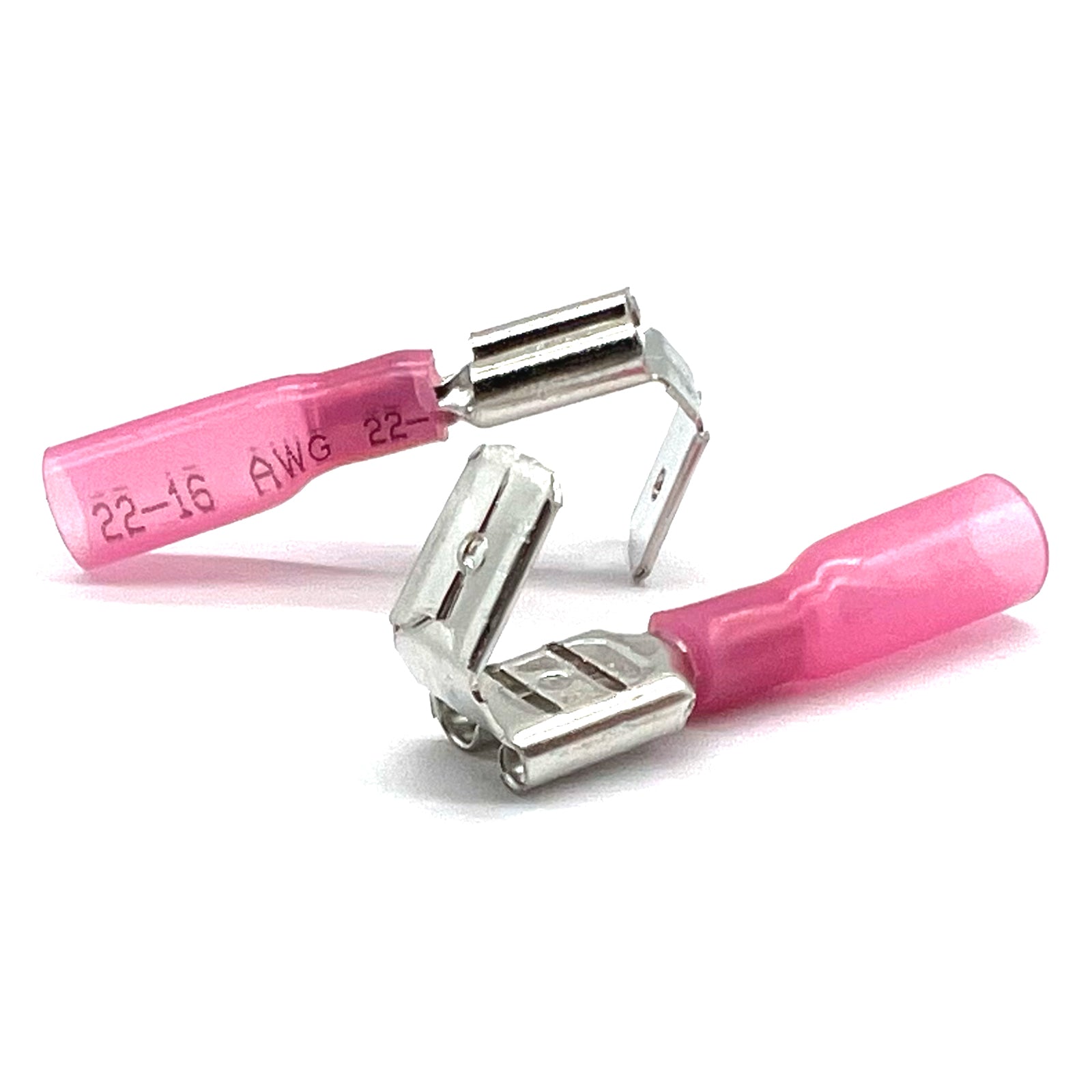 Red Heat Shrink Marine Grade Piggy Back Connectors, AWG 22-16 ...