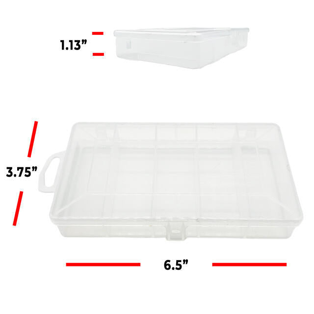 5 Hole Plastic Compartment Box – BoltsandNuts.com
