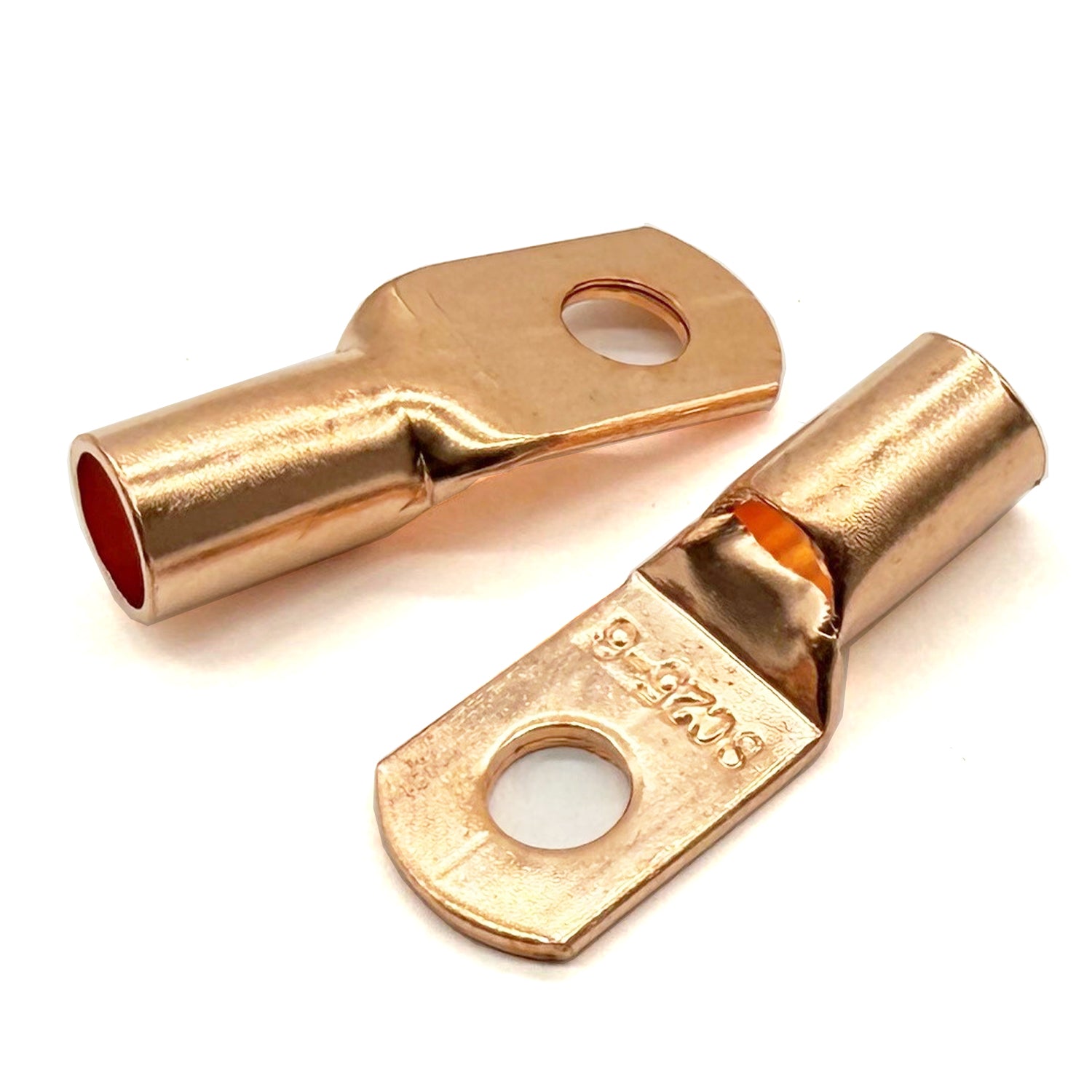 Copper Lug Terminal 4AWG, M6 (1/4") Hole, SC25-6 – BoltsandNuts.com