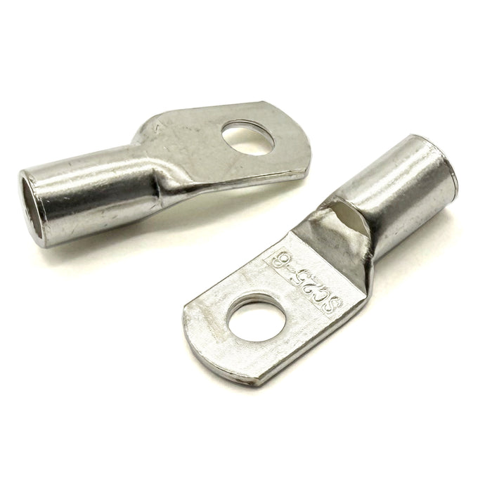 Copper Lug Terminal 4AWG, M6 (1/4") Hole, SC25-6 – BoltsandNuts.com