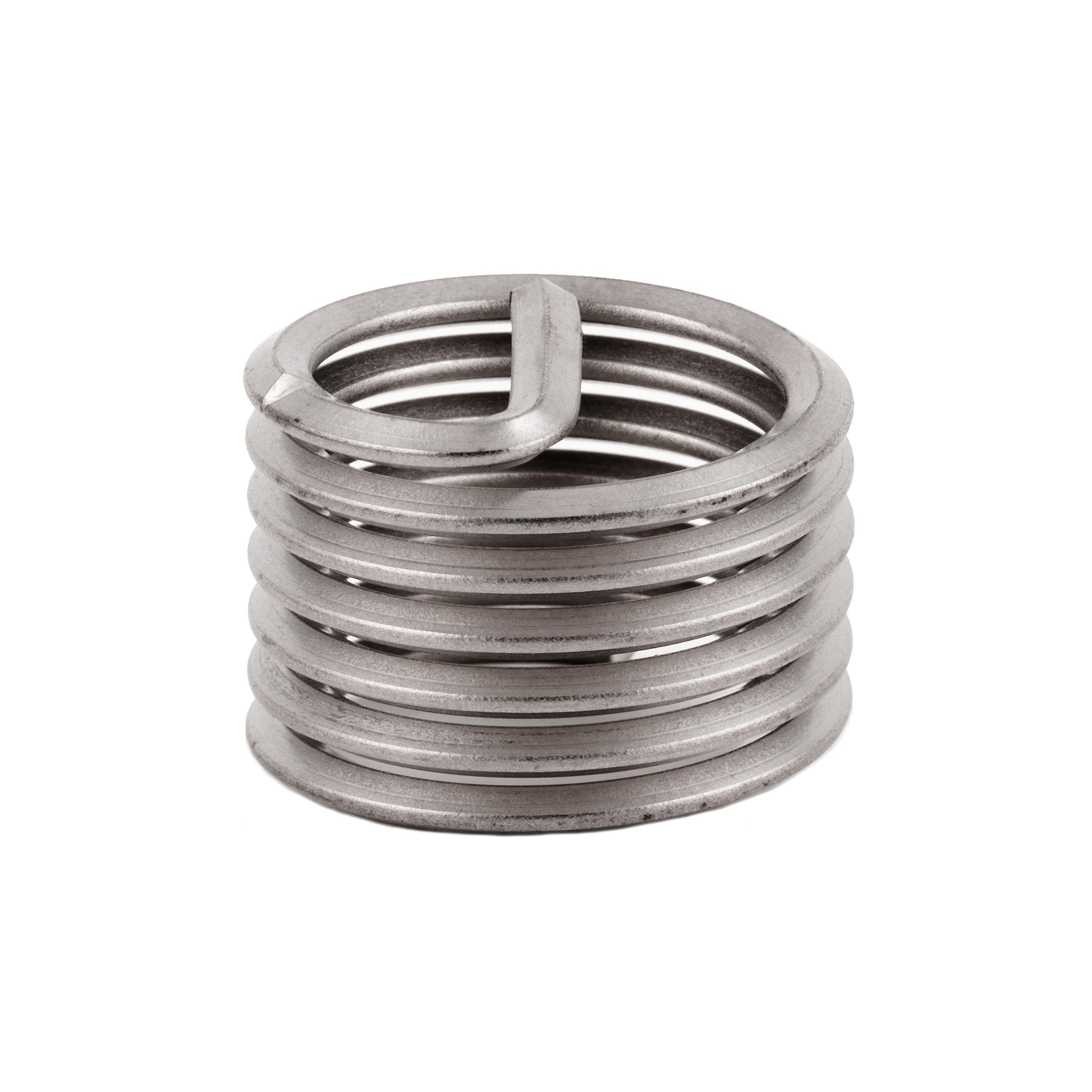 1"-8 x 1.0" Stainless Steel Threaded Coil Insert – BoltsandNuts.com