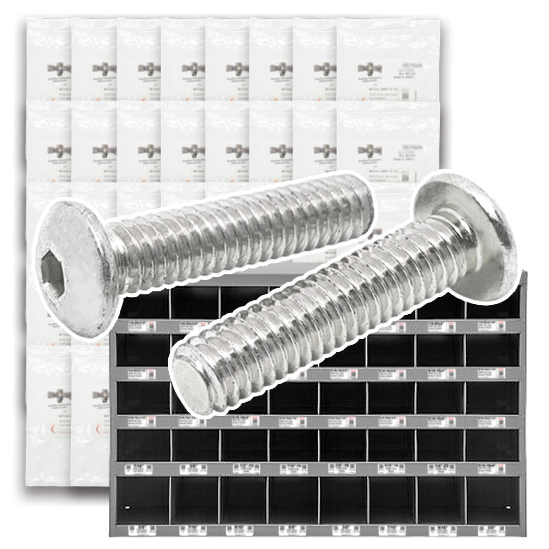 Metric Stainless A2-70 Button Socket Head Cap Screws - 1511 PCS ...