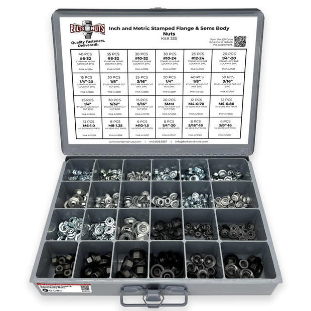 Stamp Flange Nuts & Sems Body Nuts – BoltsandNuts.com