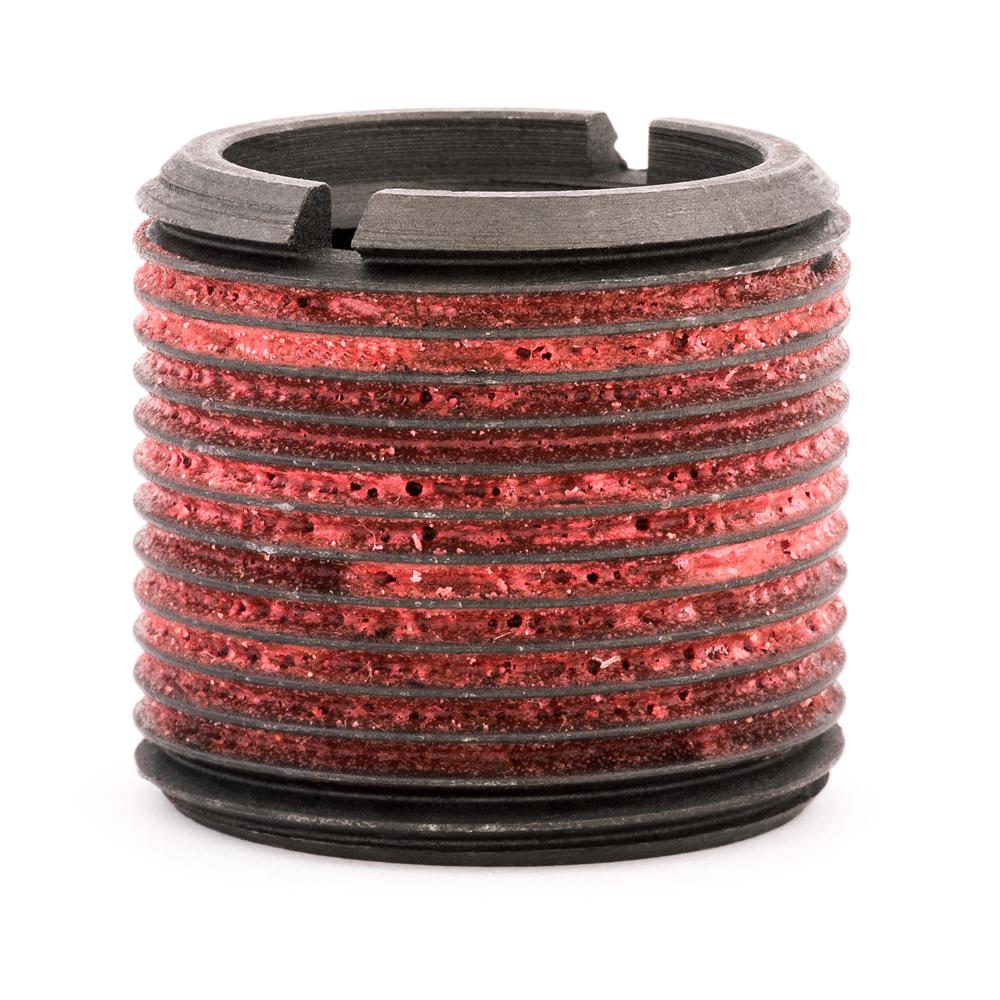 1"-8 x 1-3/8"-12 Carbon Steel Standard Wall Thread Insert for Metal w ...