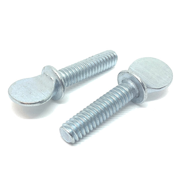 #10-32x1" Spade Shoulder Type Thumb Screws Zinc – BoltsandNuts.com